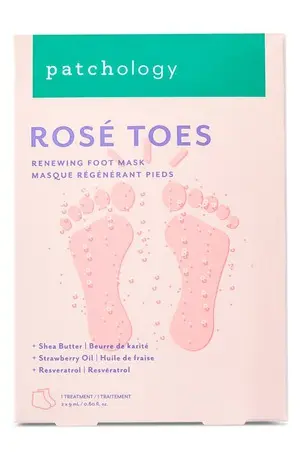 PATCHOLOGY Rosé Toes Foot Mask - No Color