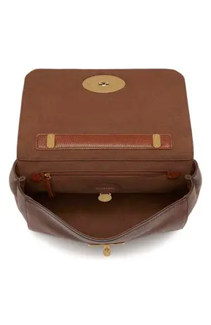 Mulberry Medium Lily Leather Shoulder Bag - Oak
