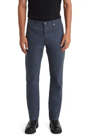 Ag Everett Herringbone Slim Straight Leg Pants