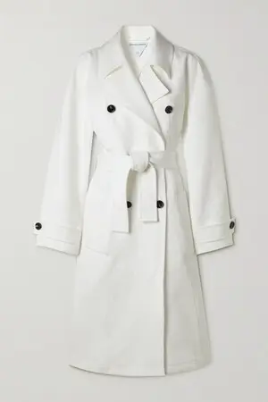 Bottega Veneta Double-breasted Belted Cotton-canvas Trench Coat