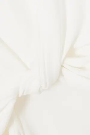 Loewe Draped Jersey Maxi Dress - White