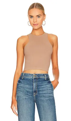 Free People Clean Lines Cami - Strawberry Roan