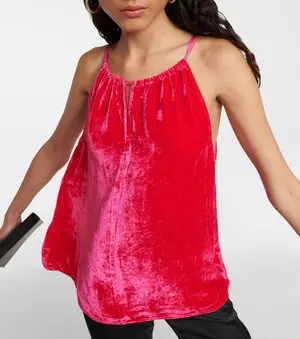 Velvet By Graham & Spencer Halter-neck Top
