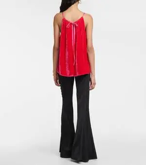 Velvet By Graham & Spencer Halter-neck Top