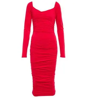 Velvet By Graham & Spencer Gauzy Whisper Jersey Midi Dress