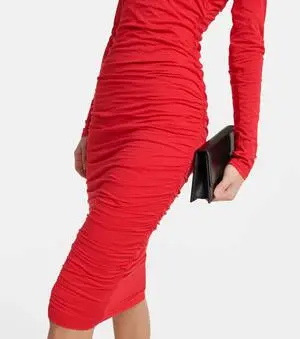 Velvet By Graham & Spencer Gauzy Whisper Jersey Midi Dress