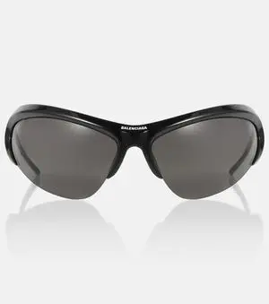 Balenciaga Wire Cat-eye Sunglasses - Black