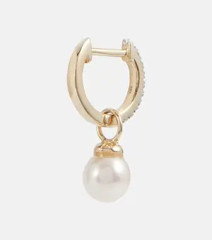 Mateo - 14kt Yellow Gold Earrings With Diamonds And Pearls