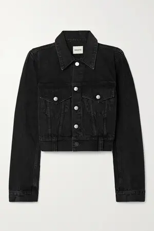 Khaite Rizzo Denim Trucker Jacket