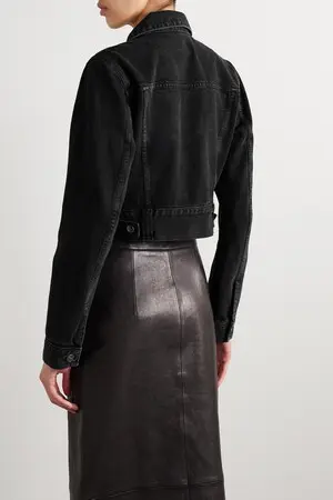 Khaite Rizzo Denim Trucker Jacket