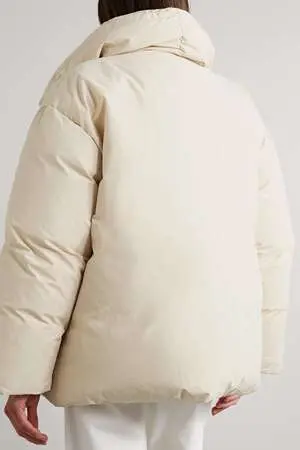 TOTEME Signature Cotton-blend Shell Down Jacket