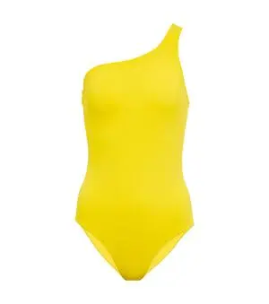 Isabel Marant Sage One-shoulder Swimsuit - Yellow