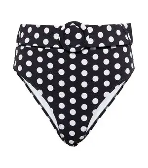 ALEXANDRA MIRO Ursula Polka-dot Bikini Bottom - Multicoloured