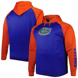 Profile Florida Gators Big & Tall Raglan Fleece Pullover Hoodie - Royal