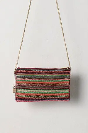 Mary Frances Beaded Crossbody Phone Bag - Canyon Drift