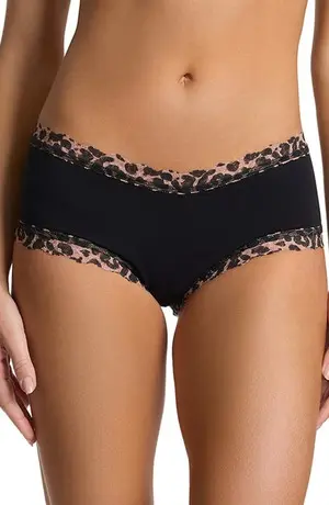 Hanky Panky Paisley Hipster Panties - Black/walk On The Wild Side