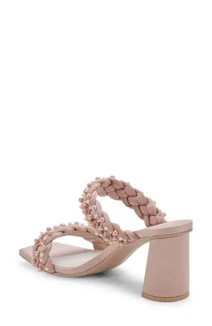 Dolce Vita Paily Imitation Pearl Sandals - Blush Pearls
