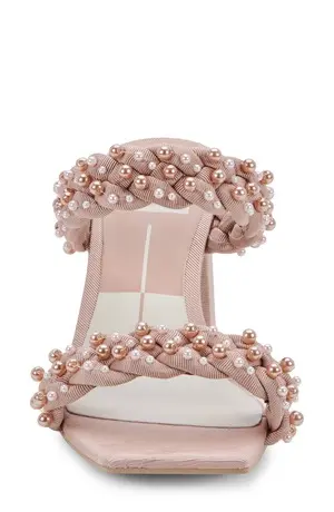 Dolce Vita Paily Imitation Pearl Sandals - Blush Pearls