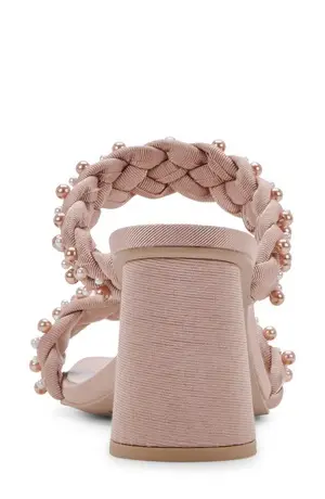 Dolce Vita Paily Imitation Pearl Sandals - Blush Pearls