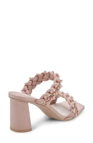 Dolce Vita Paily Imitation Pearl Sandals - Blush Pearls