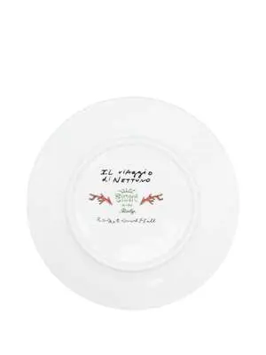 GINORI 1735 Viaggio Di Nettuno Bread Plate - Pink