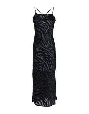 Topshop Zebra-print Maxi Slip Dress