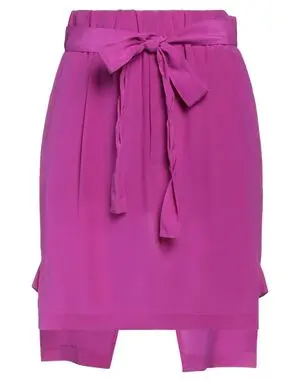 MAISON JEJIA Mini Flared Skirt - Pink