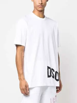 Dsquared2 Logo Print Cotton T-shirt