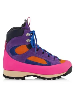 Diemme Women's Civetta Mixed-Media Hiking Boots  - Neutral