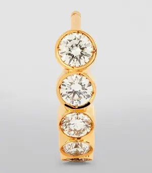 Sophie Bille Brahe Yellow And Diamond Petite Boucle Ensemble Single Earring
