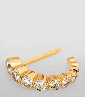 Sophie Bille Brahe Yellow And Diamond Petite Boucle Ensemble Single Earring