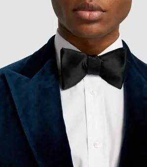 Eton Silk Bow Tie - Black