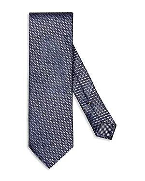 Eton Geometric Jacquard Tie