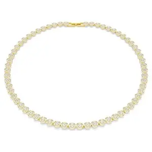 SWAROVSKI Una" Angelic Necklace With Round Crystals And Pave Setting - White
