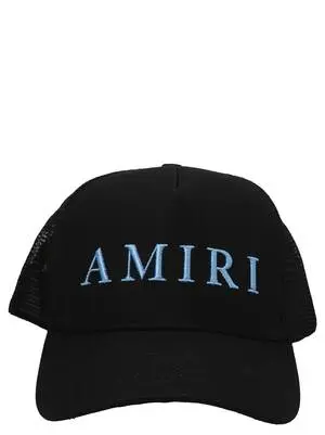 Amiri Logo Embroidery Cap