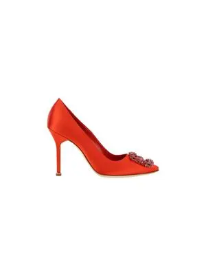 Manolo Blahnik Hangisi Satin Pumps