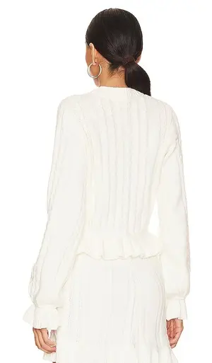 Show Me Your Mumu Ridley Ruffle Sweater