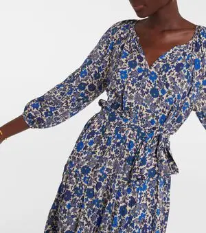 Velvet By Graham & Spencer Maddy Floral Midi Dress