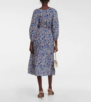 Velvet By Graham & Spencer Maddy Floral Midi Dress