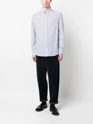 Brunello Cucinelli Striped Long-sleeve Shirt
