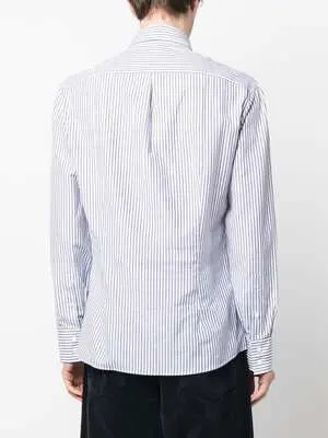 Brunello Cucinelli Striped Long-sleeve Shirt