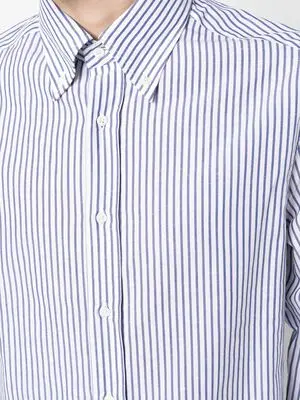 Brunello Cucinelli Striped Long-sleeve Shirt
