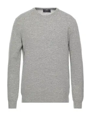 GIULIO CORSARI Knitted Sweater - Light Grey