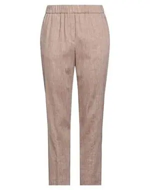 Peserico Tapered Wool-linen Pants