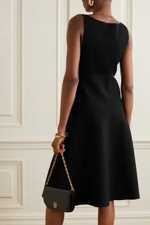 Theory Stretch-crepe Midi Dress