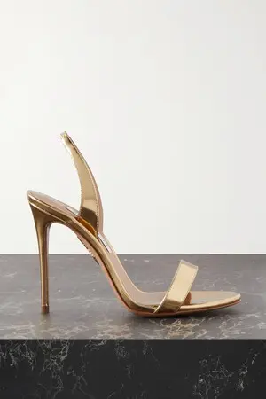 Aquazzura Gold Heels