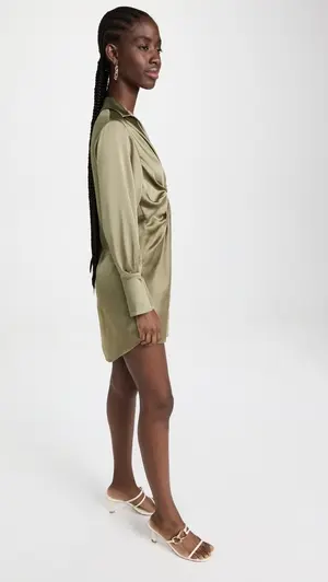 Simkhai Roma Classic Long Sleeve Mini Dress