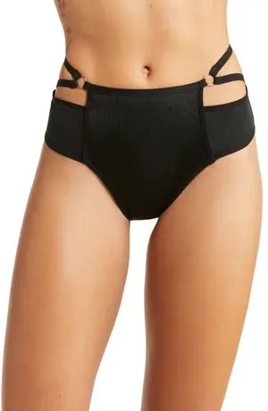 HAUTY Strapped Up Bikini - Black
