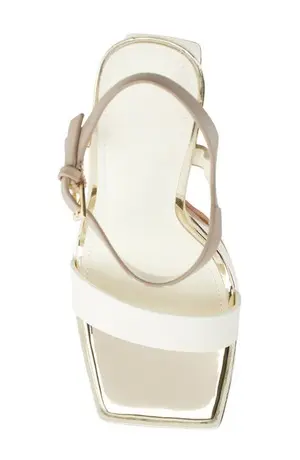 Dkny Maiden Ankle Strap Platform Sandals