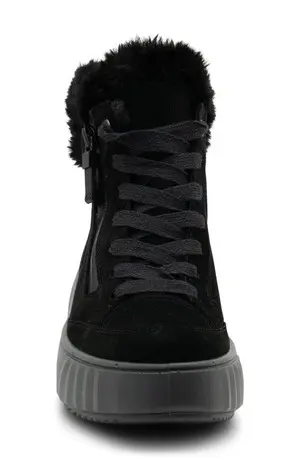 ARA Mikayla Faux Fur Lined Lace-up Boots